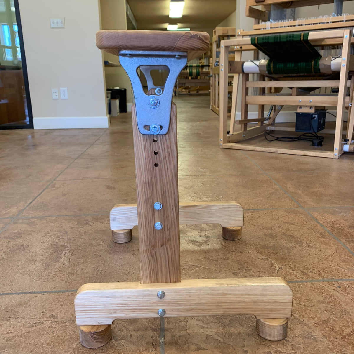 Wooden Bench (adjustable height) – AVL Looms Inc.